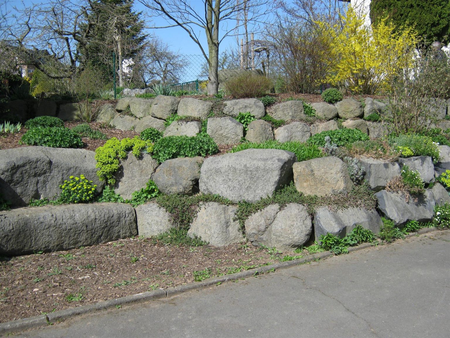 Basalt Findling (anthrazit) gebrochen, Deutschland - Menz ...